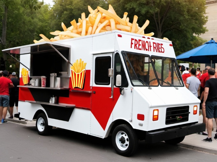 French Fries Food Truck - UDINDUSTRY